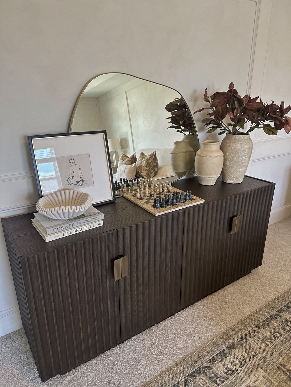 Mirror or Art Above Bed, Console, or Fireplace? | Castlery US